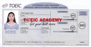 Thang điểm TOEIC và Cách tính điểm bài thi TOEIC