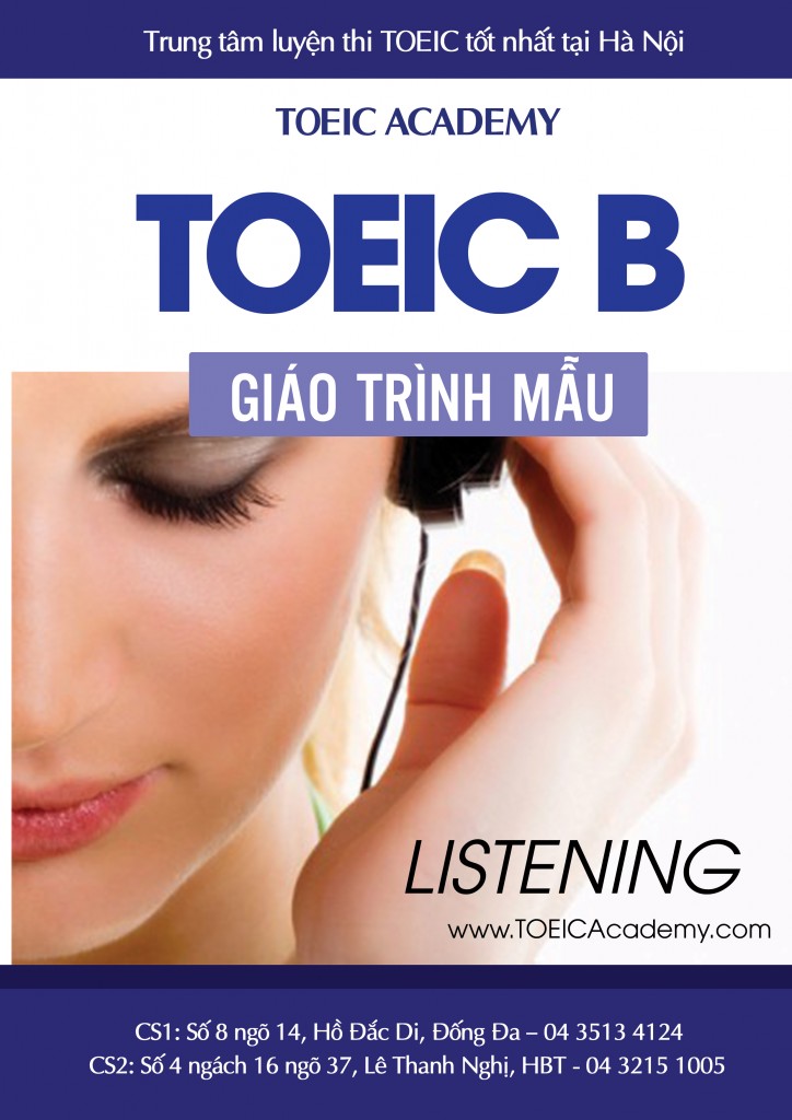 Khóa học Toeic B - TOEIC ACADEMY